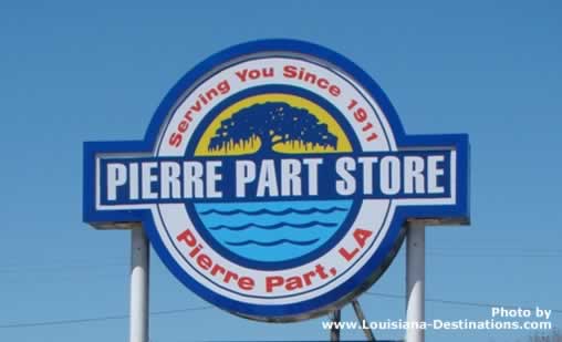Pierre Part Louisiana in Assumption Parish, near Lake Verret, the ...